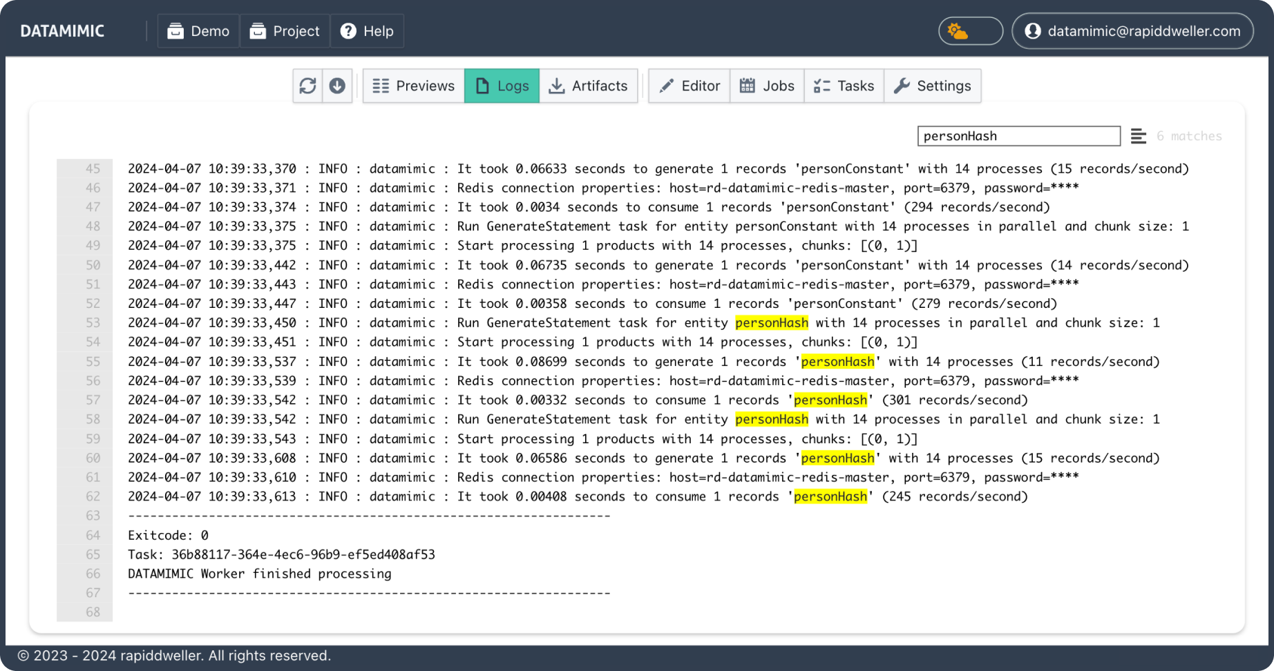 Test Data made easy with DATAMIMIC UI's