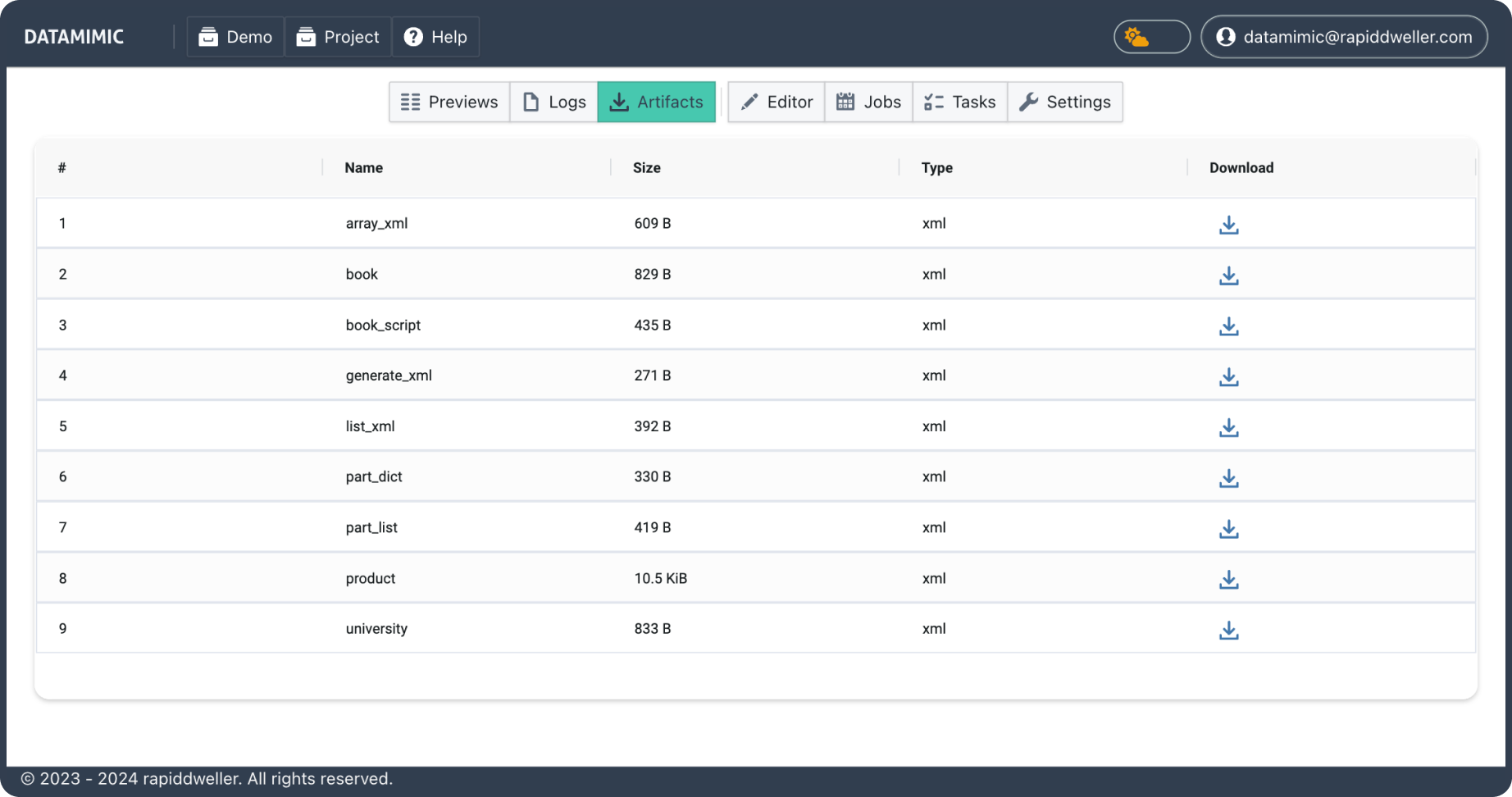 Test Data made easy with DATAMIMIC UI's
